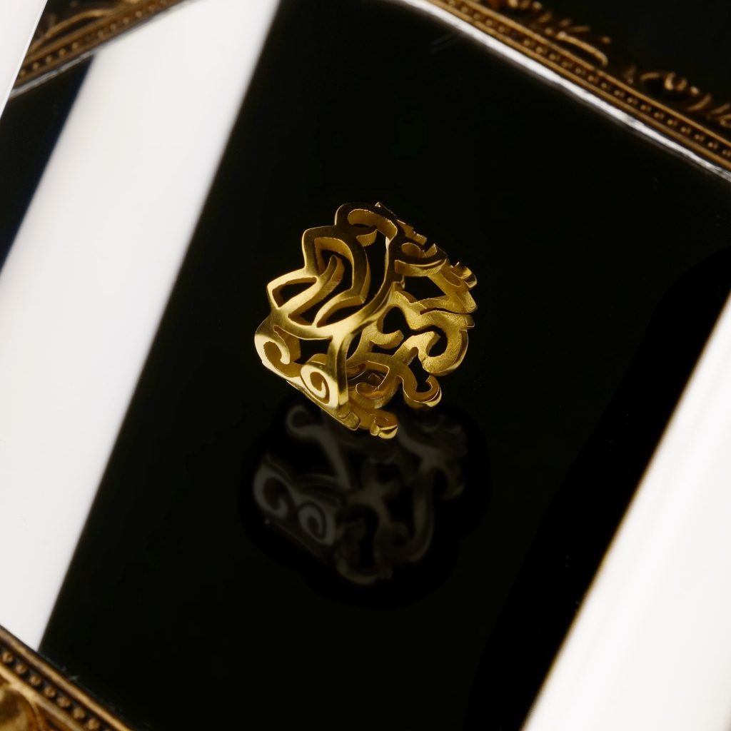 Eternity Script Ring – SAN PALMA